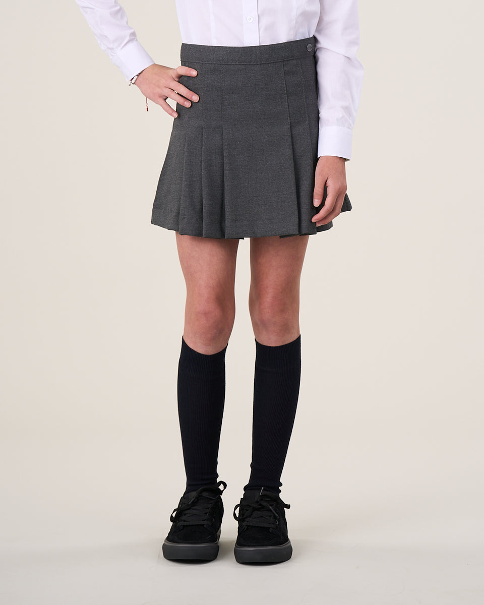 Falda Gris Falda Escolar Niña T.6 A T.10 – Polemic