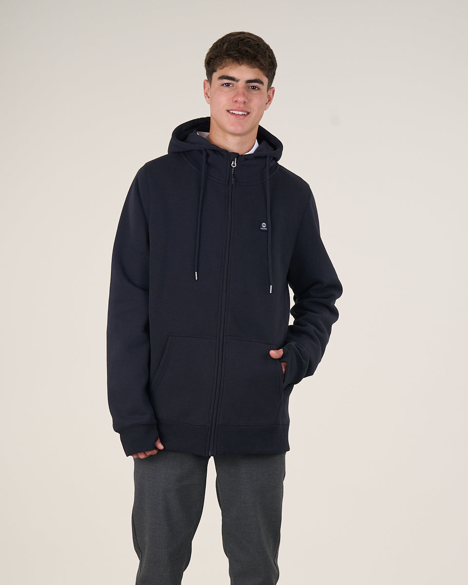 Poleron Colegio Franela Full cierre y gorro Escolar CP1329 (12-18) – Polemic