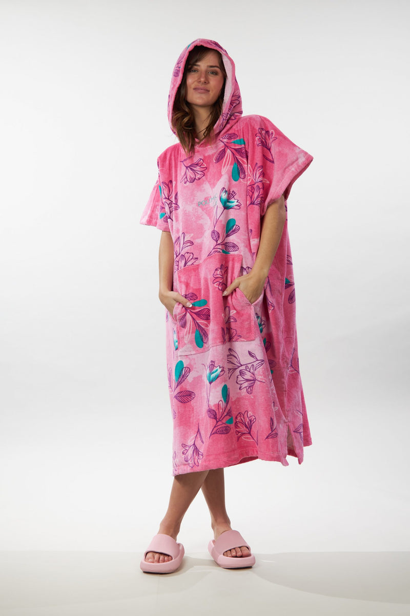 Toalla Poncho de Playa Mujer US0224 – Polemic